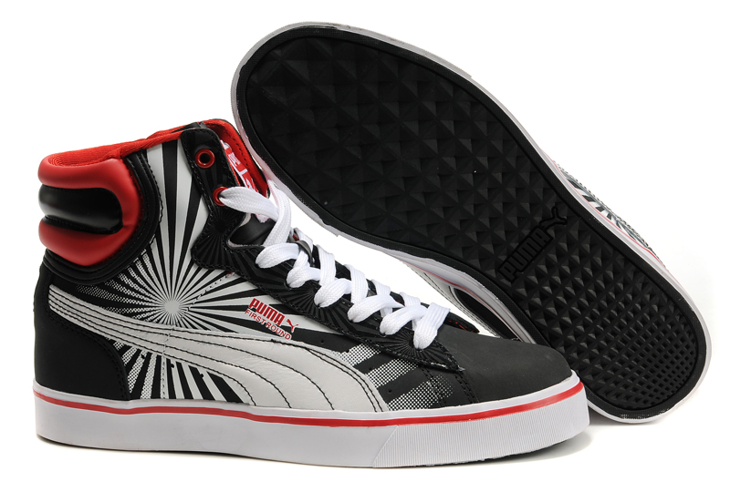 Men's Puma First Round RP Sneakers White/Blue | Puma Shoes Running ...