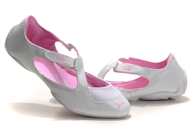 Puma Espera Flat White Pink - New Puma Espera Flats, Puma Women's ...