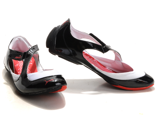 Puma Espera Flat Black Red - Puma Women's Espera III Sandals, Puma ...