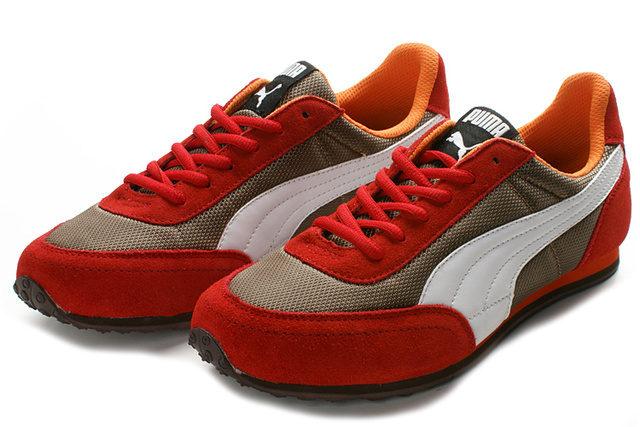Puma Rio Racer Sneakers Red - Men's Puma Fashion Sneakers, Puma Men's ...